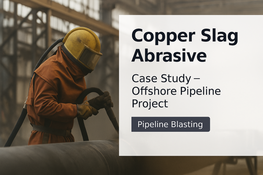 Copper Slag Blasting Case Study – Offshore Pipeline Project
