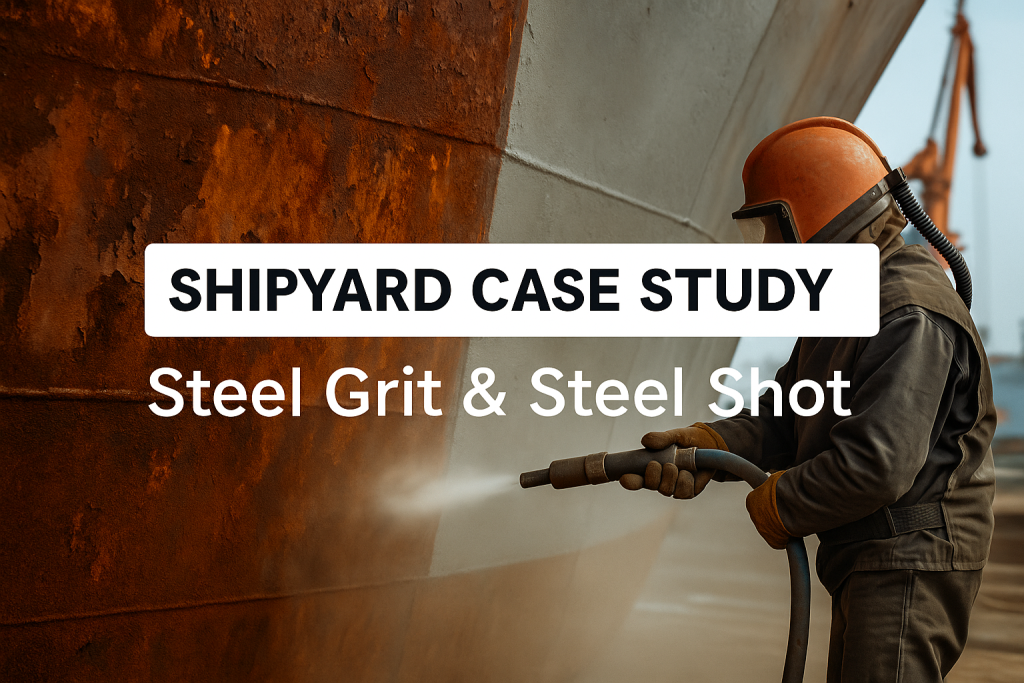 Stalen korrel & Steel Shot Case Study – Onderhoudsproject voor scheepswerven
